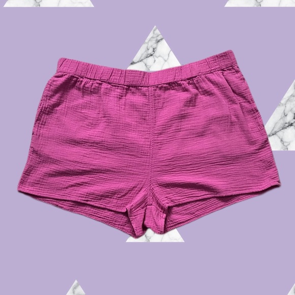 Universal Thread | Shorts | Gauzy Light Weight Hot Pink Universal ...